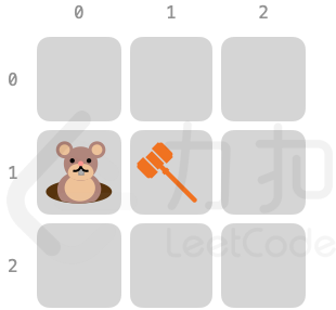 LeetCode LCP 57. 打地鼠 - AcWing