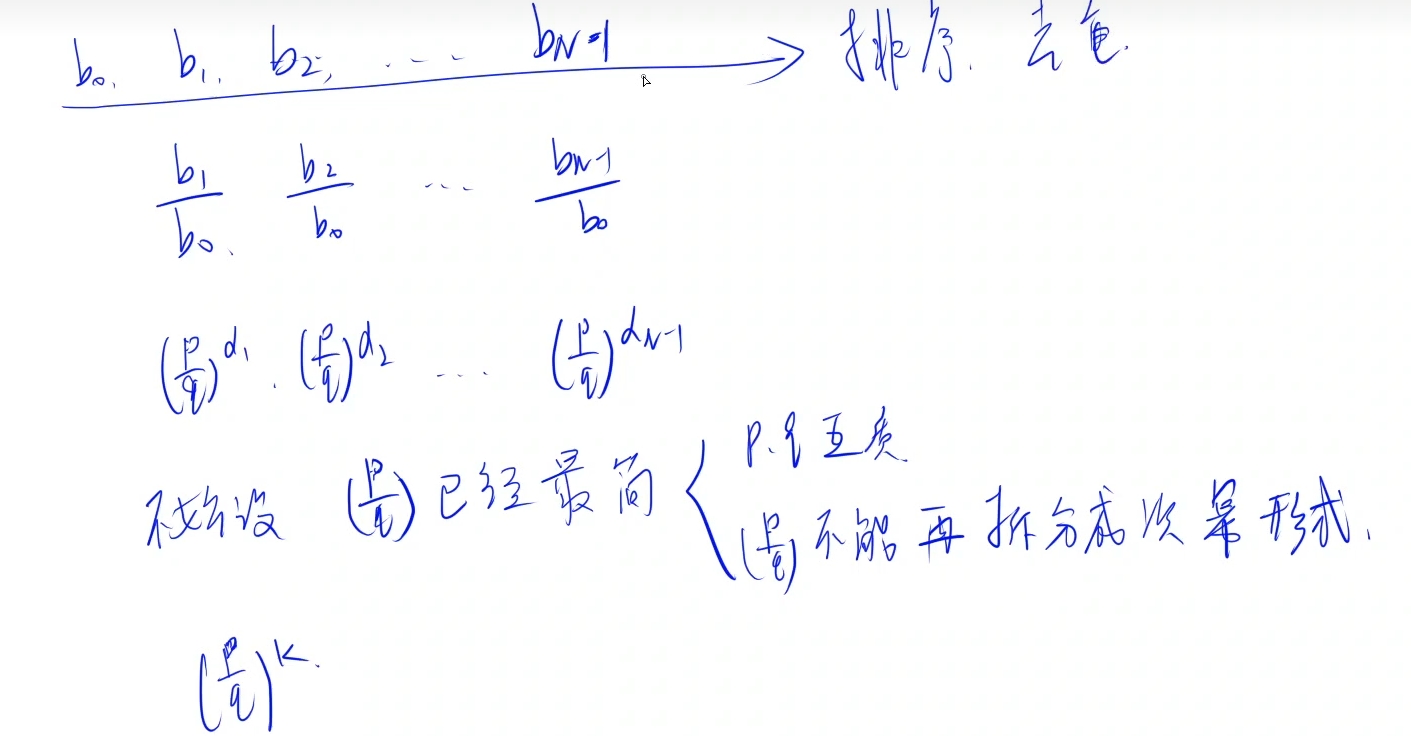 Acwing 1223 最大比例（更相减损术 辗转相除法） Acwing 